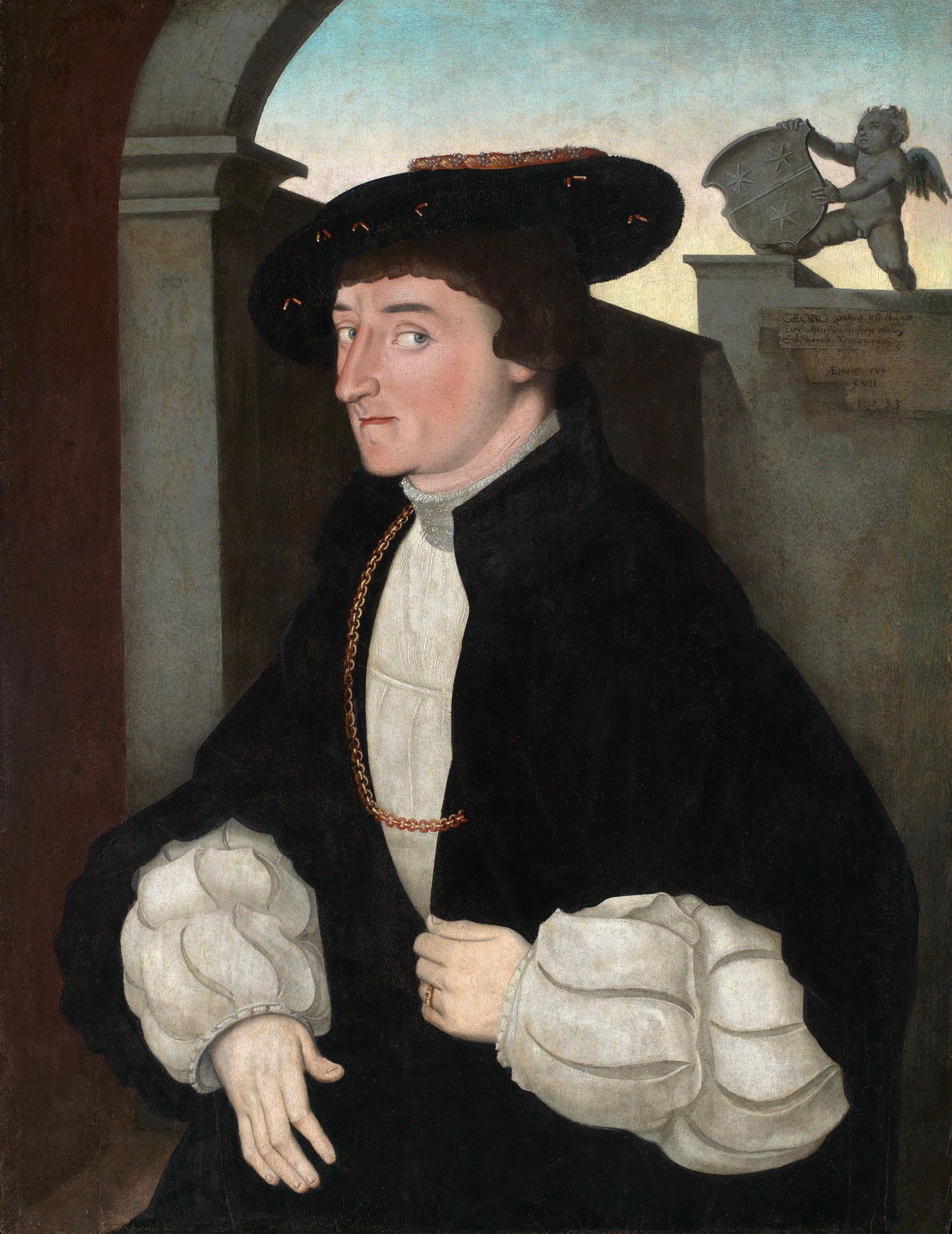 Georg I. Graf zu Erbach - Hans Baldung (1533) - Staatliche Kunsthalle ...