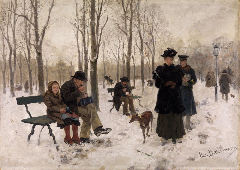 Was die Straße erzählt - Hans Bachmann (1852) (1889) - Staatliche ...