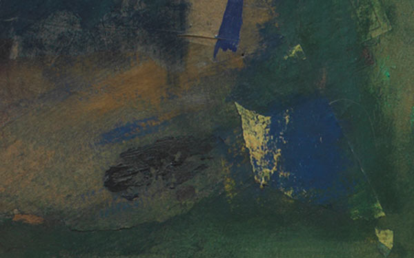 Kurt Schwitters: Merzbild 21 b, Das Haar-Nabelbild - Staatliche ...